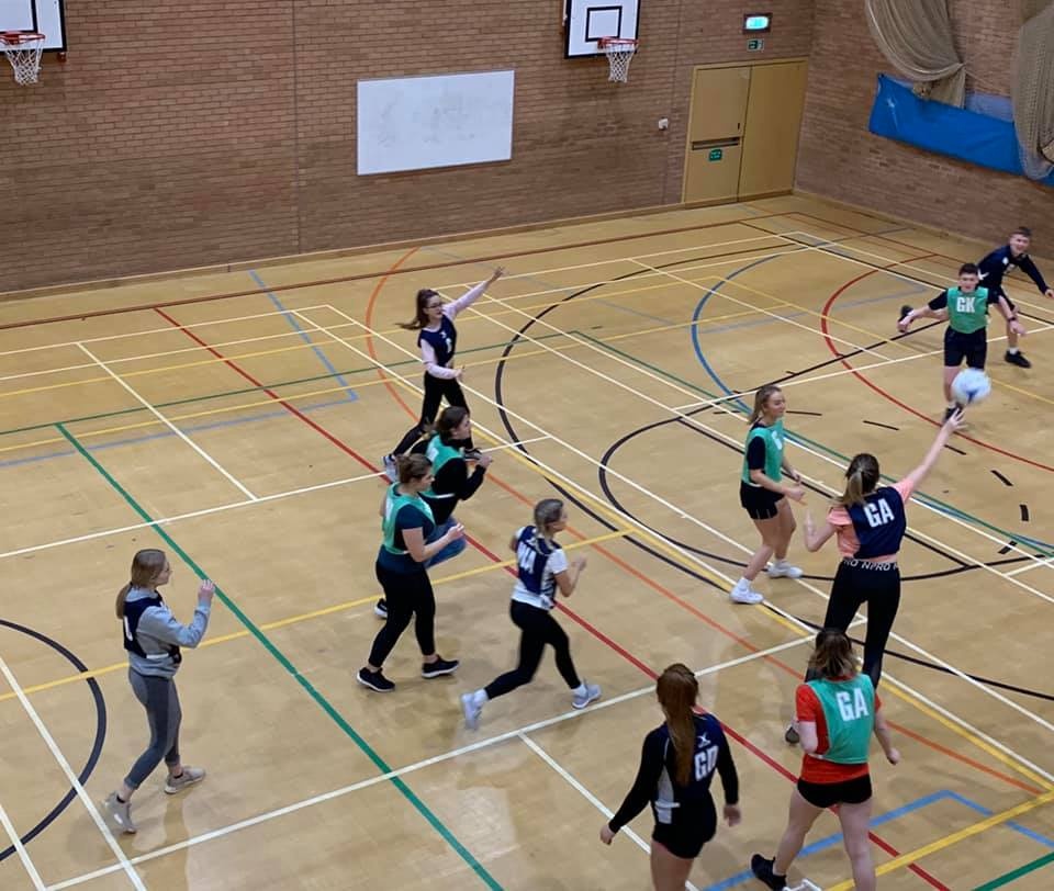 Spalding Grammar School - Newly formed Mixed Netball